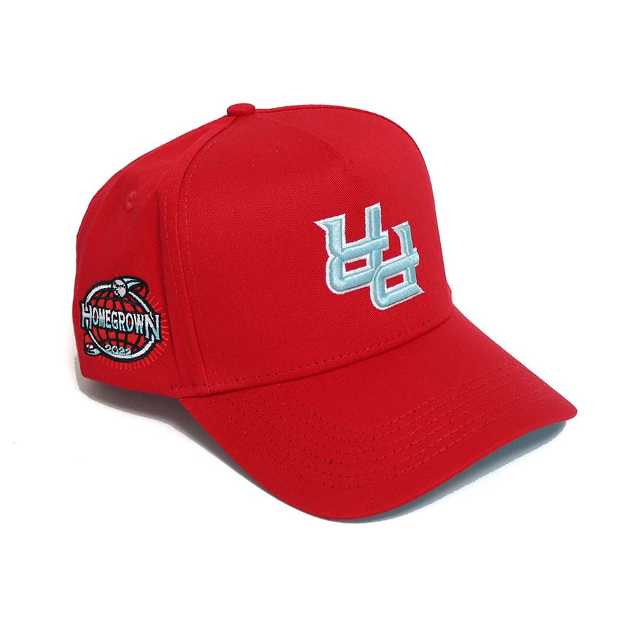 Red and Blue PR Snapback – Homegrown Clo.